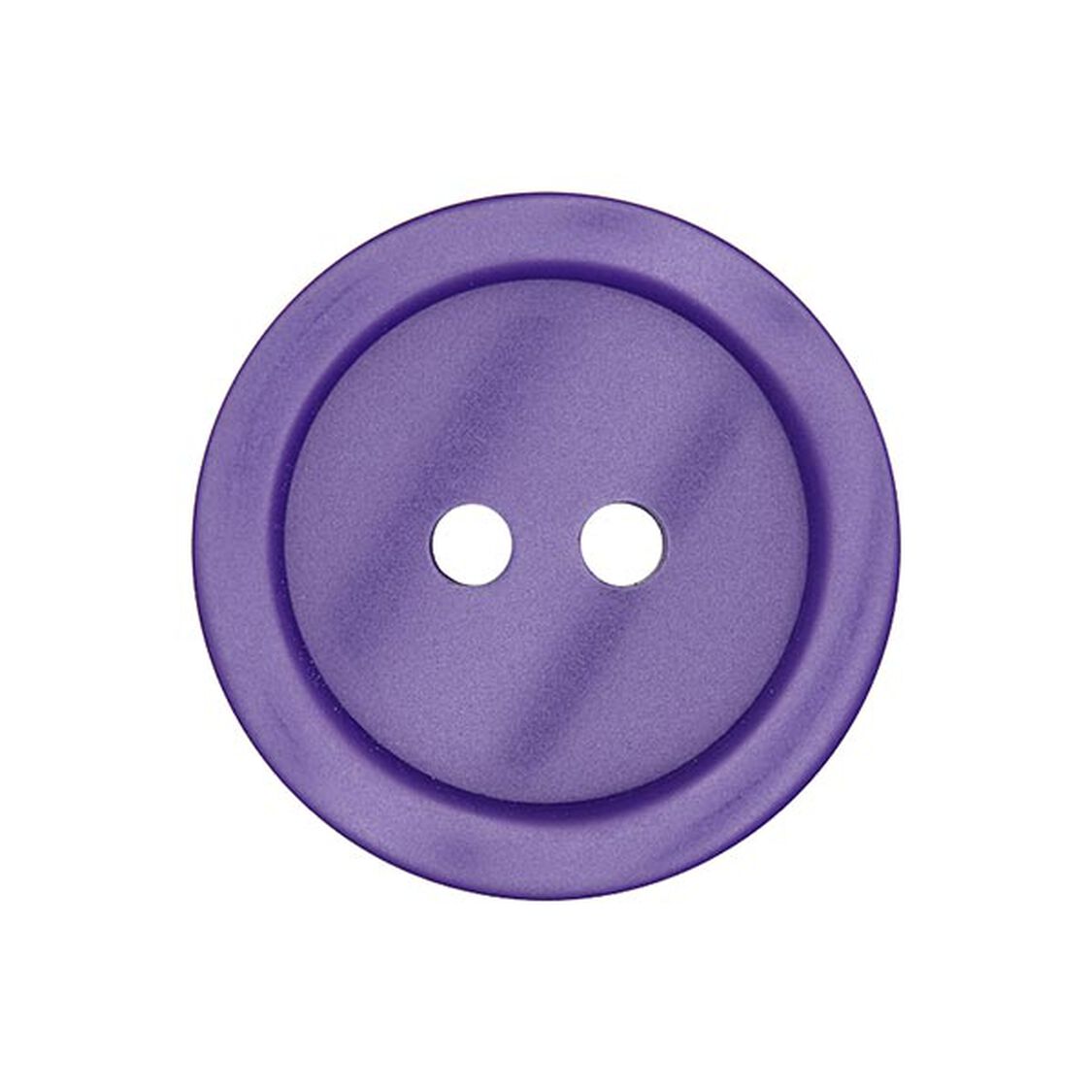 Basic 2-Hole Plastic Button - purple